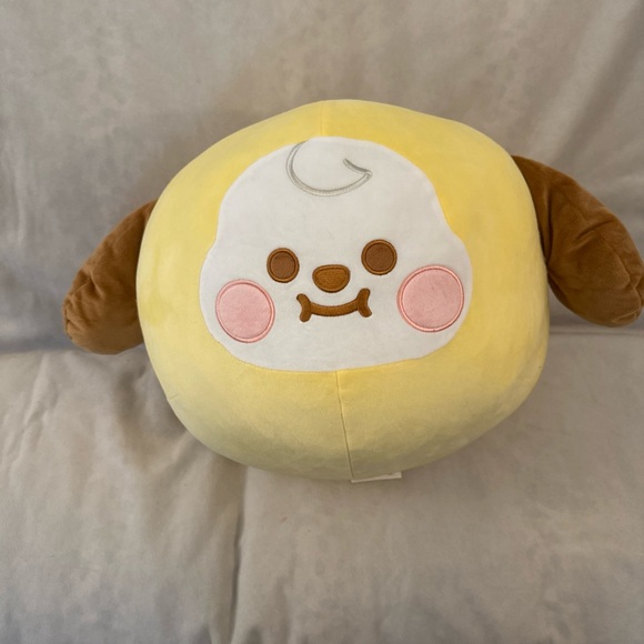 Toys | Bts Bt21 Chimmy Cute Yellow And Brown Plush Toy | Poshmark